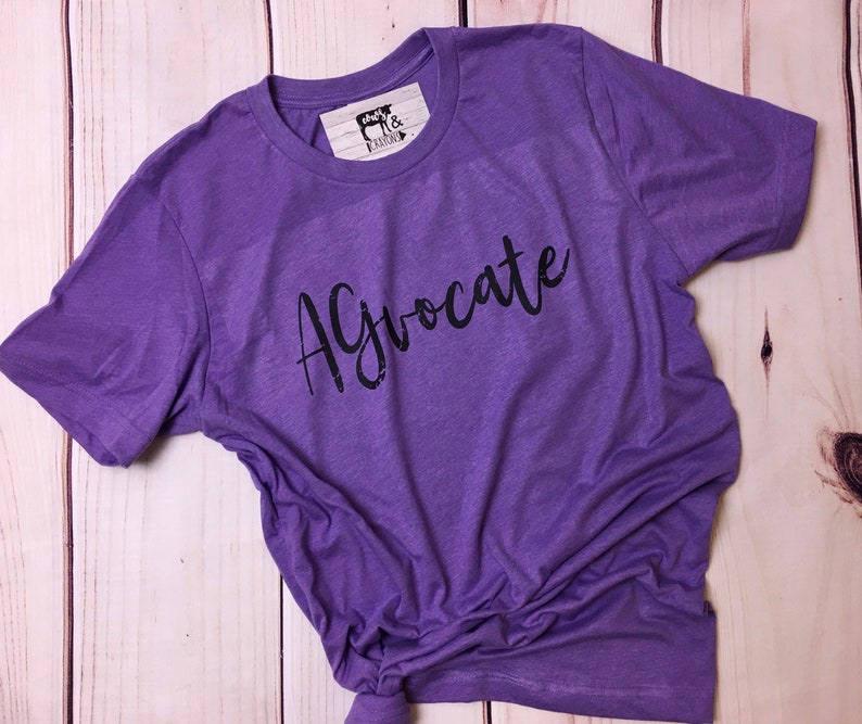 Agvocate Shirt // Support Agriculture Tee // Vo Ag Teacher // - Etsy