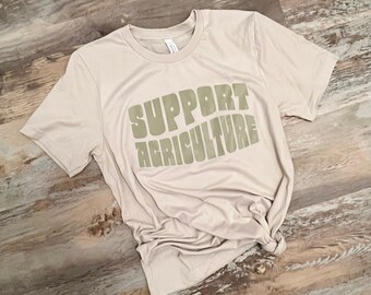 Agvocate Shirt // Support Agriculture Tee // Vo Ag Teacher // | Etsy