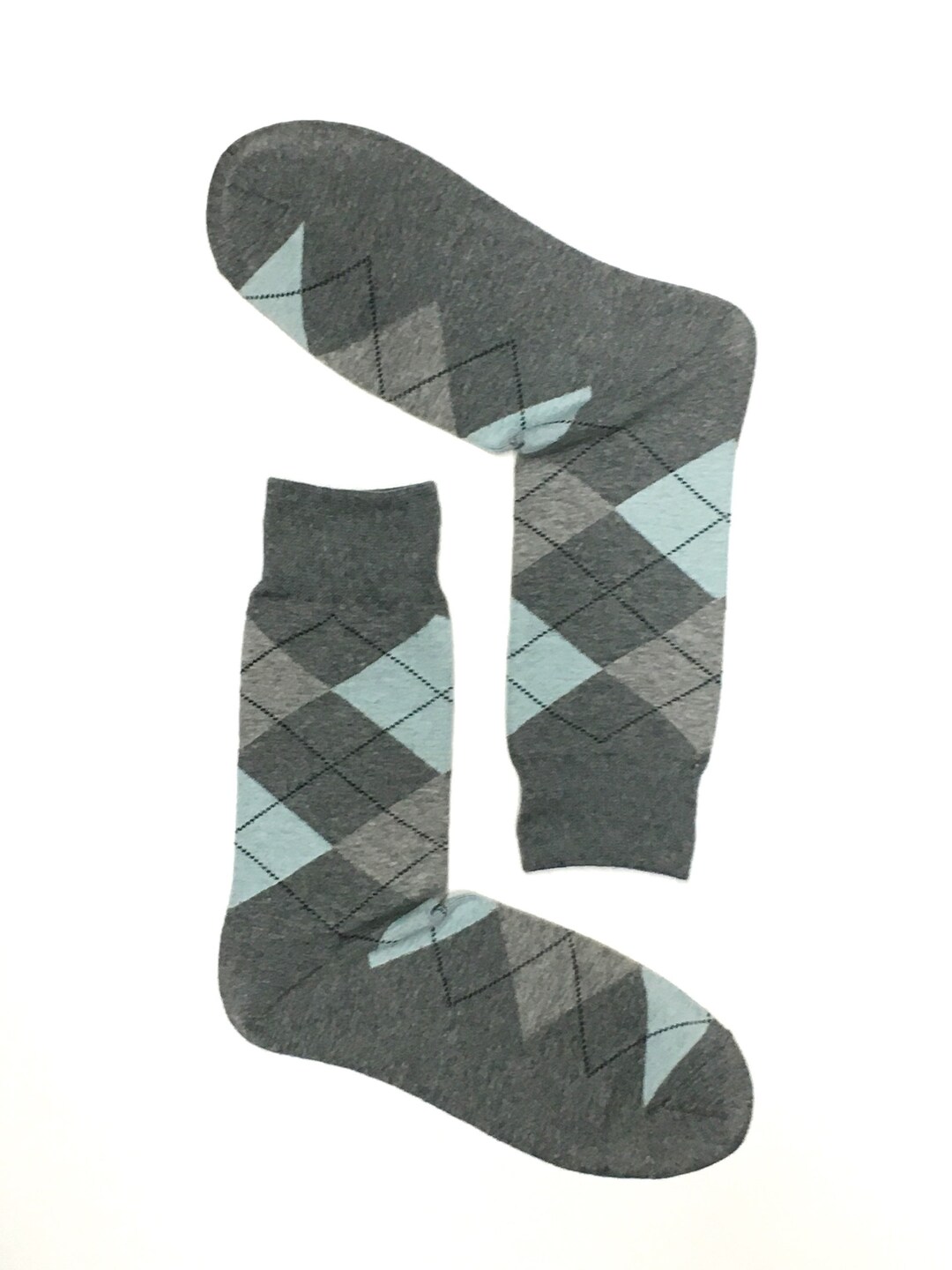 Argyle Baby Blue Socks | Fun Socks | Cool Socks | Awesome Socks | Crazy ...