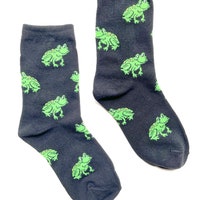 Frog Socks - Etsy