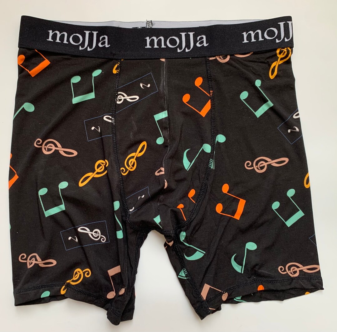 Musical Notes Boxer Briefs | Modal Underwear | Fun Gitch | Groom ...