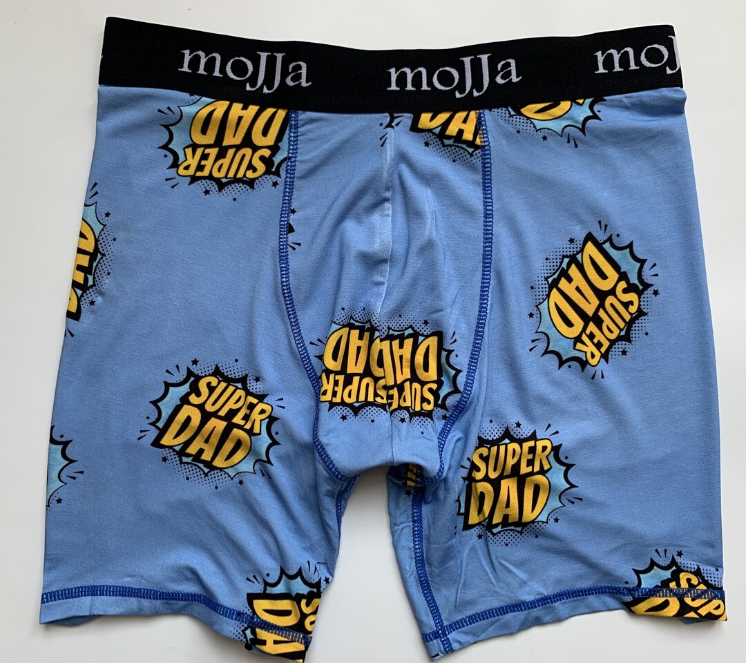Super Dad Boxer Briefs | Modal Underwear | Fun Gitch | Groom Gifts ...