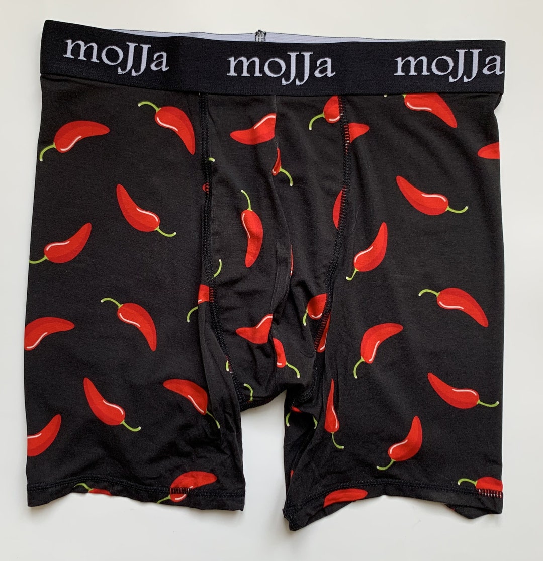 Chilly Pepper Boxer Briefs | Modal Underwear | Fun Gitch | Groom Gifts ...