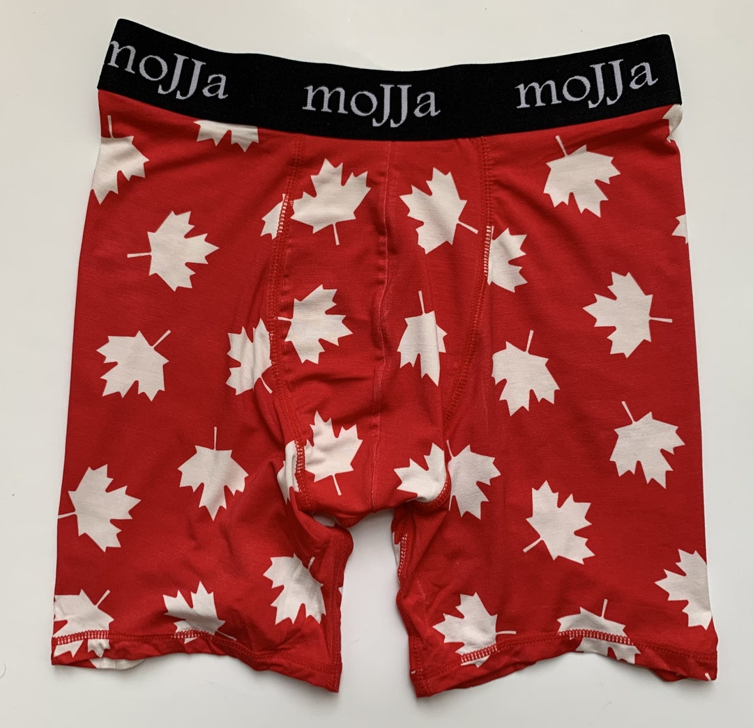 Canada Maple Leaf Boxer Briefs | Modal Underwear | Fun Gitch | Groom ...