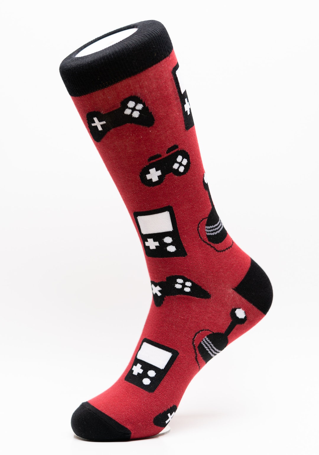 Video Game Crew Socks Fun Socks Cool Socks Awesome Socks Crazy Socks ...