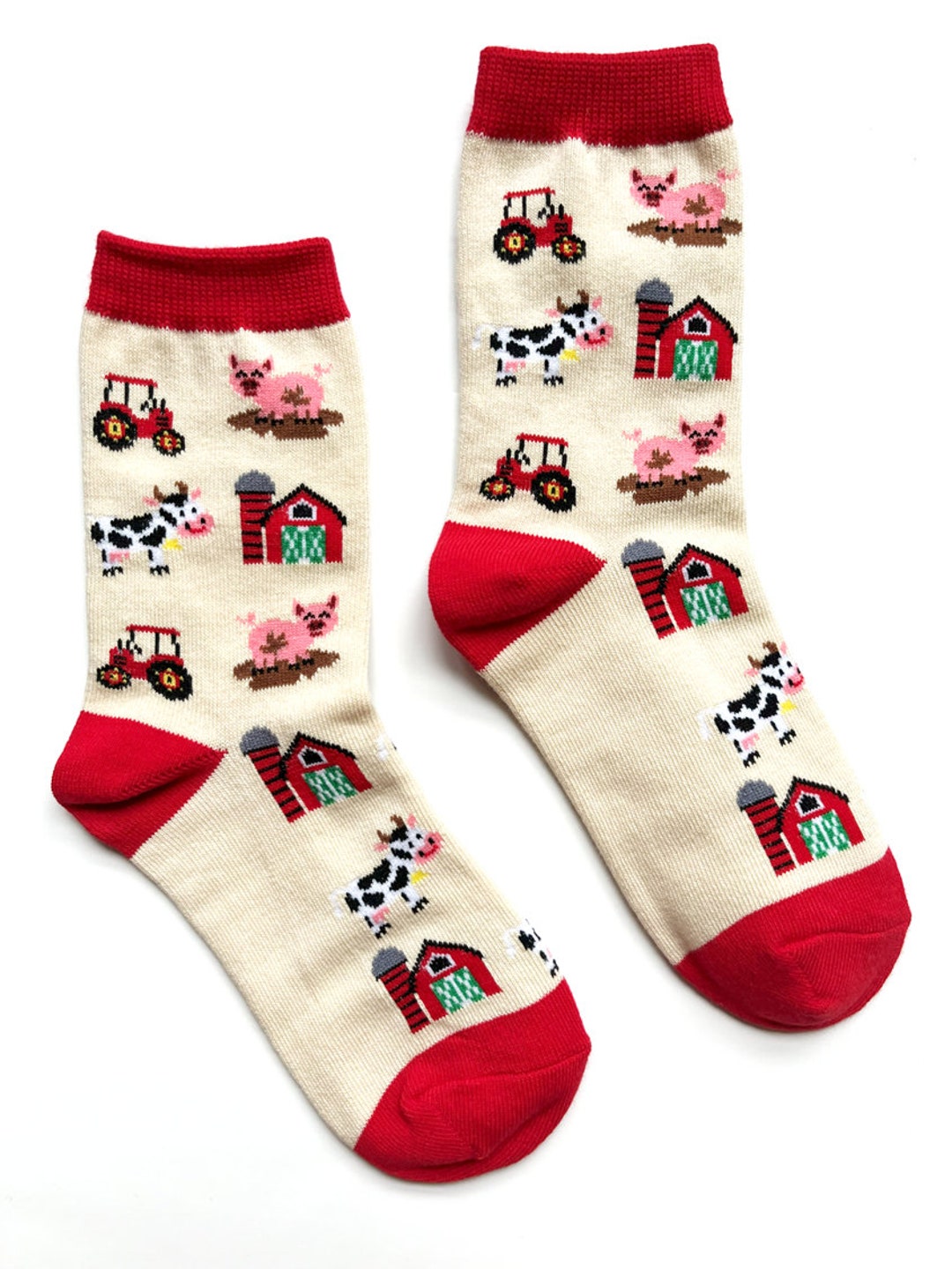 Kids' Socks | Farm Socks | Barn Theme Socks | Fun Socks | Cool Socks ...