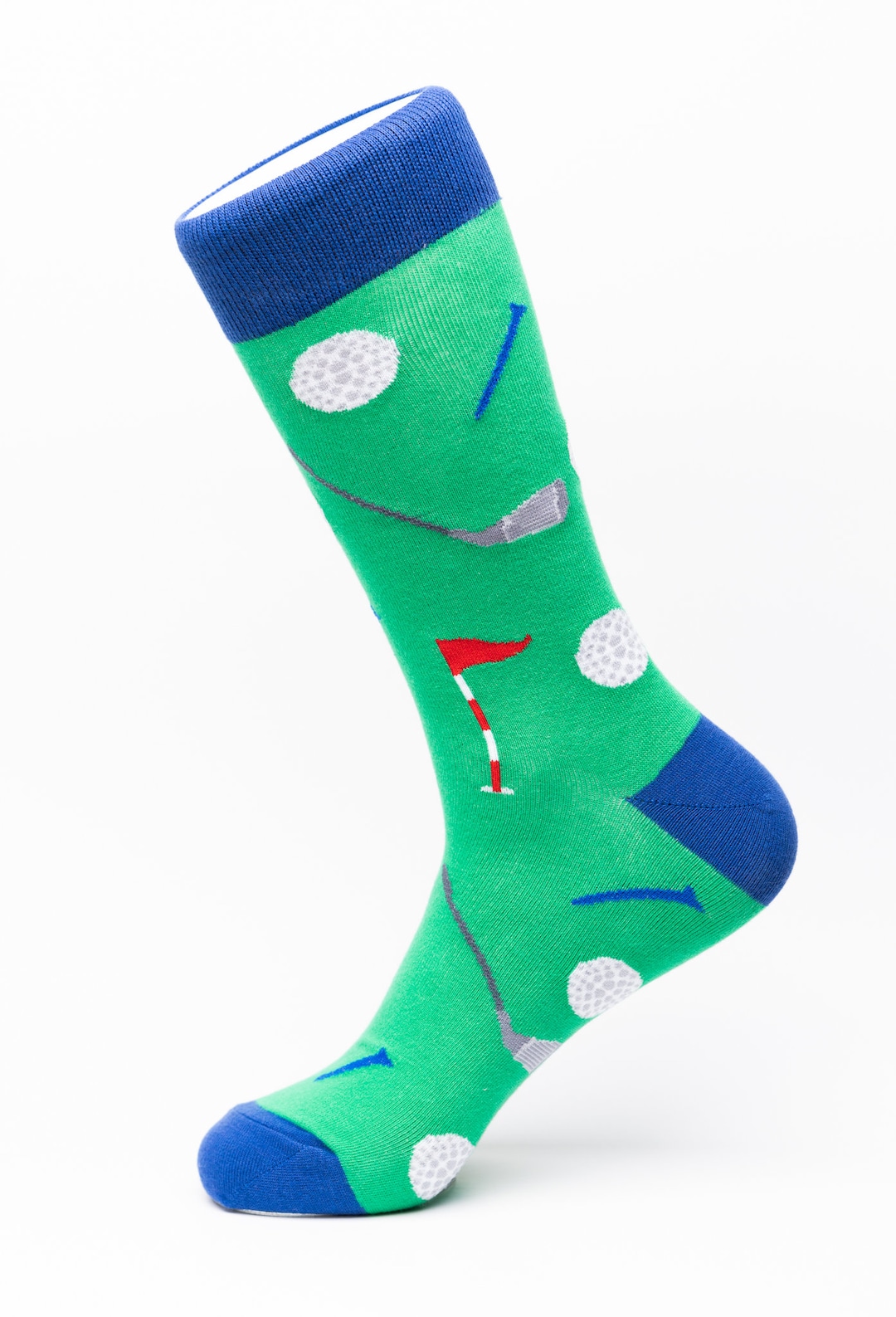 Golf Green Crew Socks | Fun Socks | Cool Socks | Awesome Socks | Crazy ...