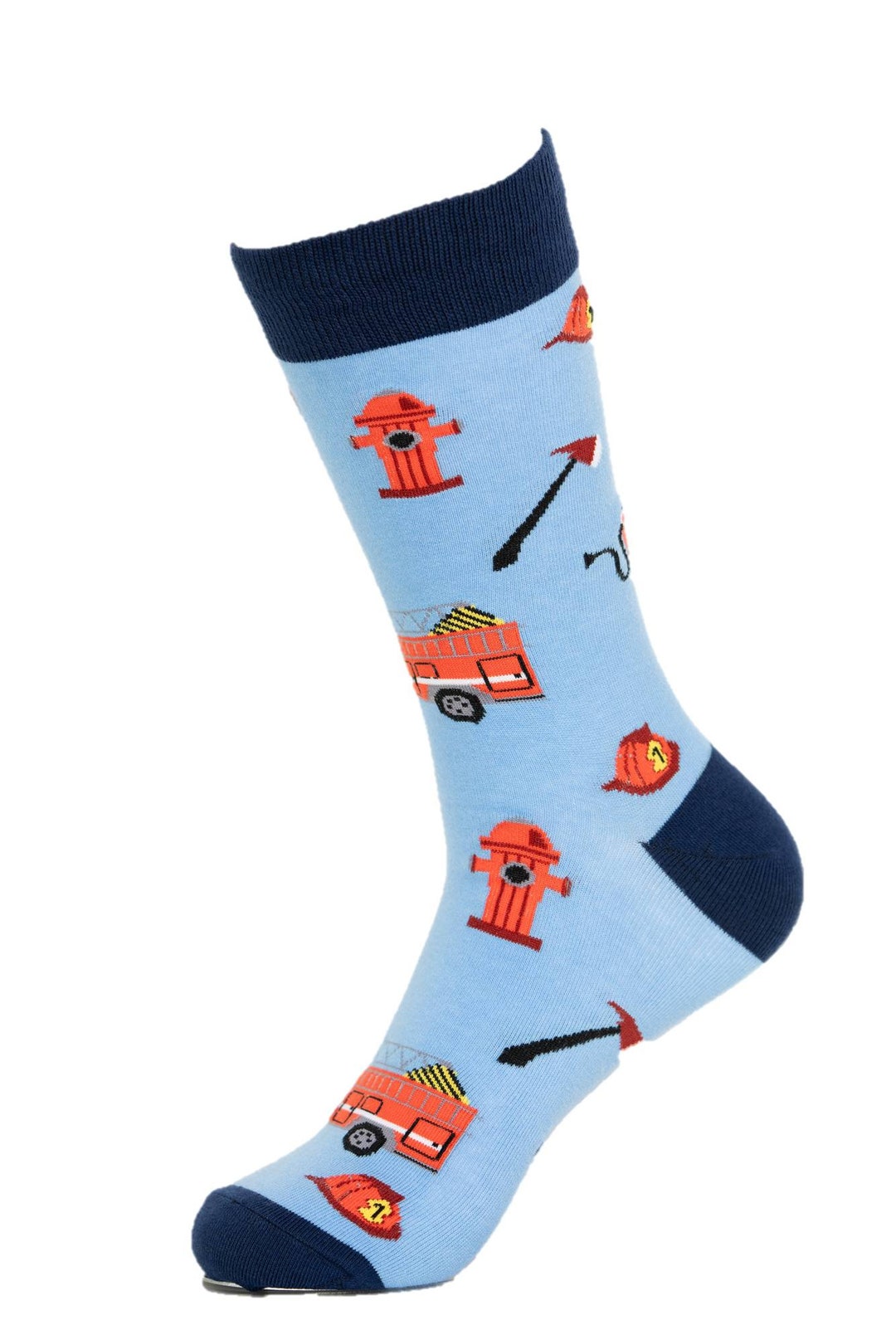 Fire Fighter Socks | Men's Socks | Novelty Socks | Fireman Socks | Fire ...