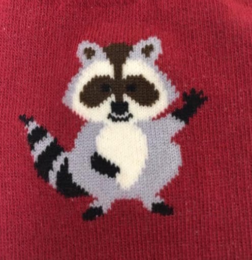 Raccoon Socks Fun Socks Cool Socks Awesome Socks Crazy | Etsy