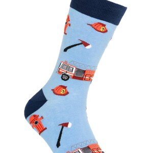 Fire Fighter Socks | Men's Socks | Novelty Socks | Fireman Socks | Fire ...