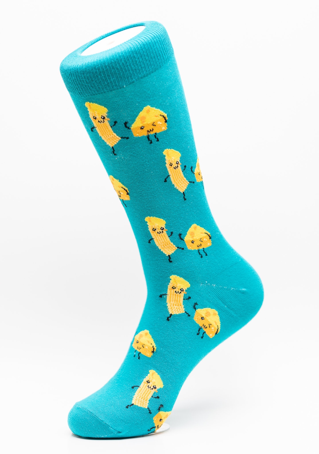 Mac and Cheese Crew Socks | Fun Socks | Cool Socks | Awesome Socks ...