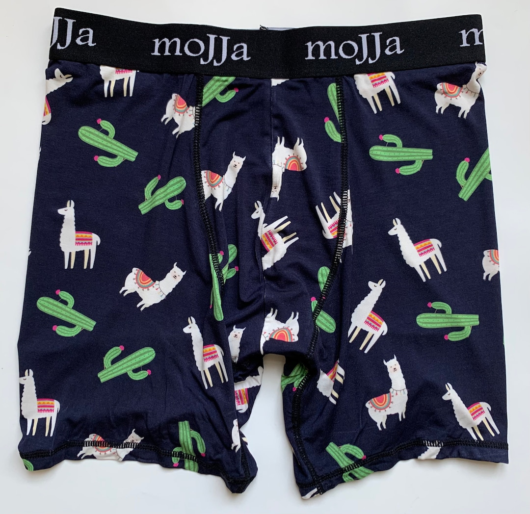 Llama Alpacas Boxer Briefs | Modal Underwear | Fun Gitch | Groom ...