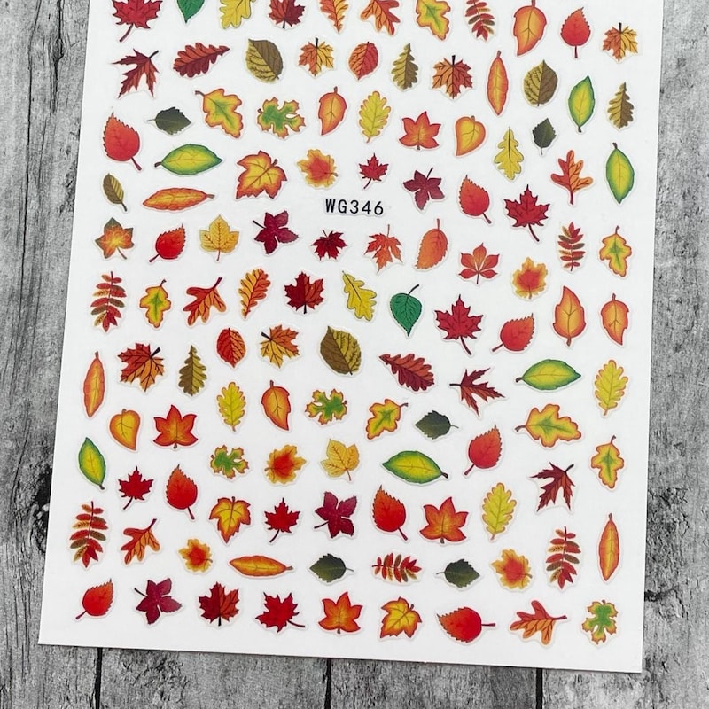 Yellow Nails Stickers - Etsy