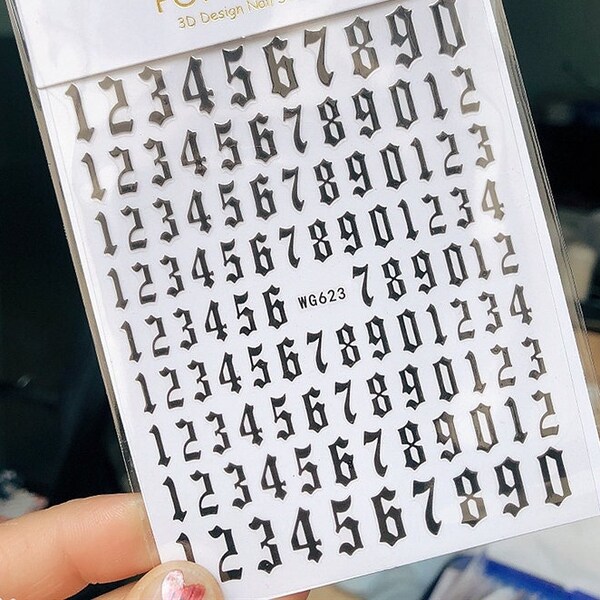 Sticker Art by Number - Etsy