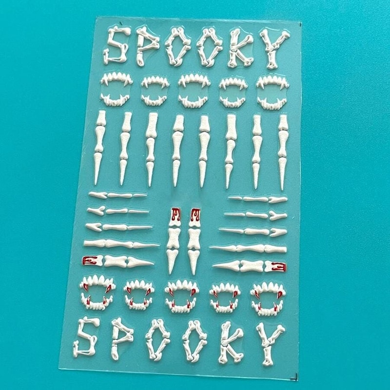 Vampire Nails Scary - Etsy