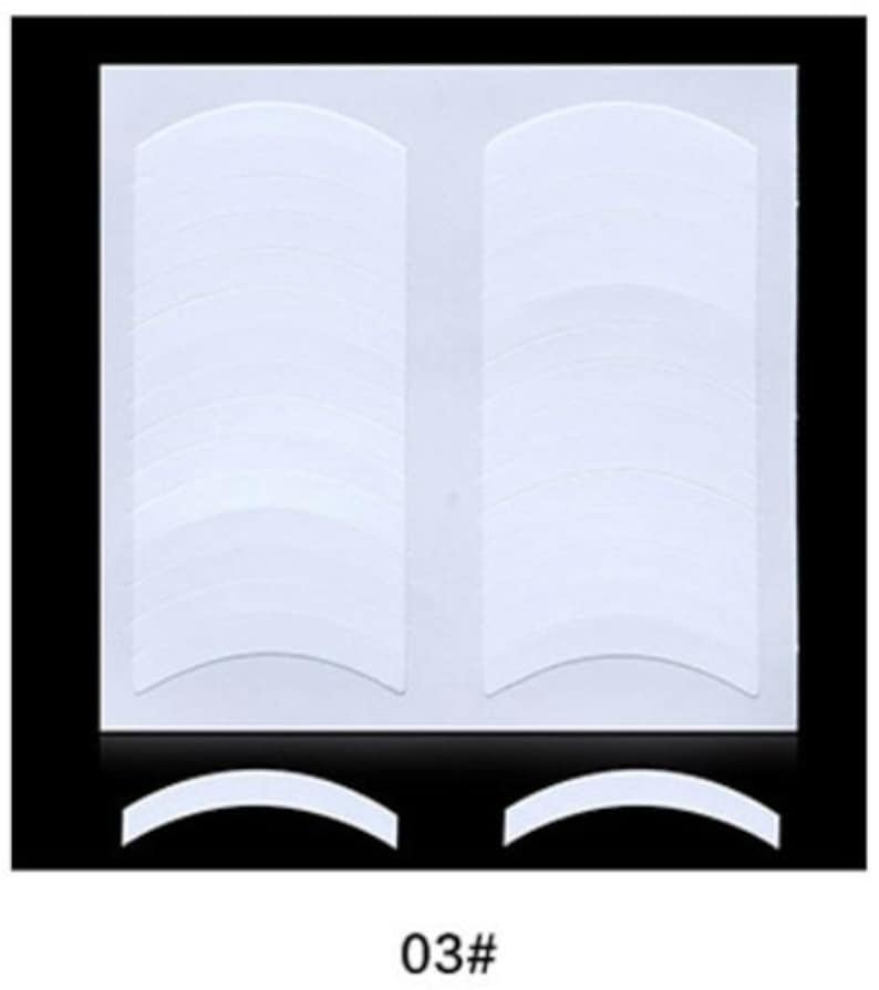 French Tip Guide New 5 Sheets French Manicure Nail Tips Guide Decals ...