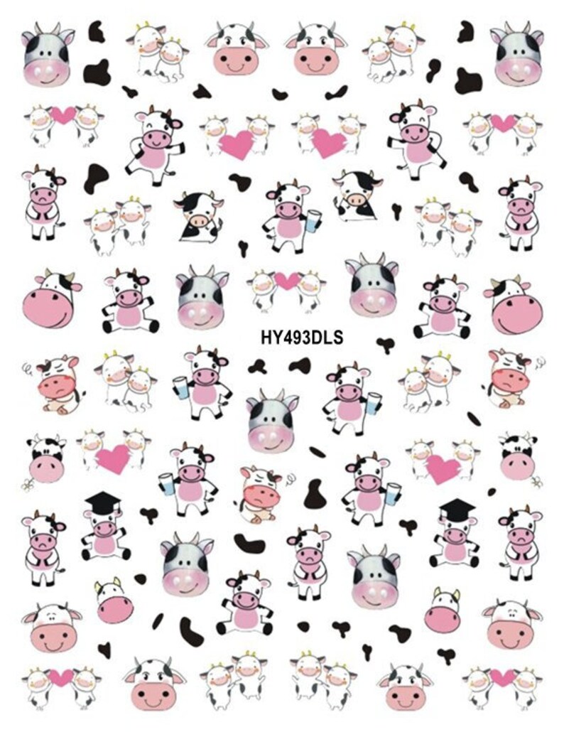 Spotted Cow Print Leopard Print Pattern Calf Self-adhesive - Etsy