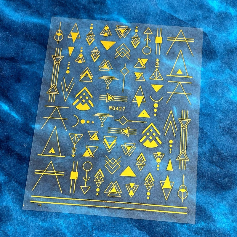 Geometric Decals - Etsy