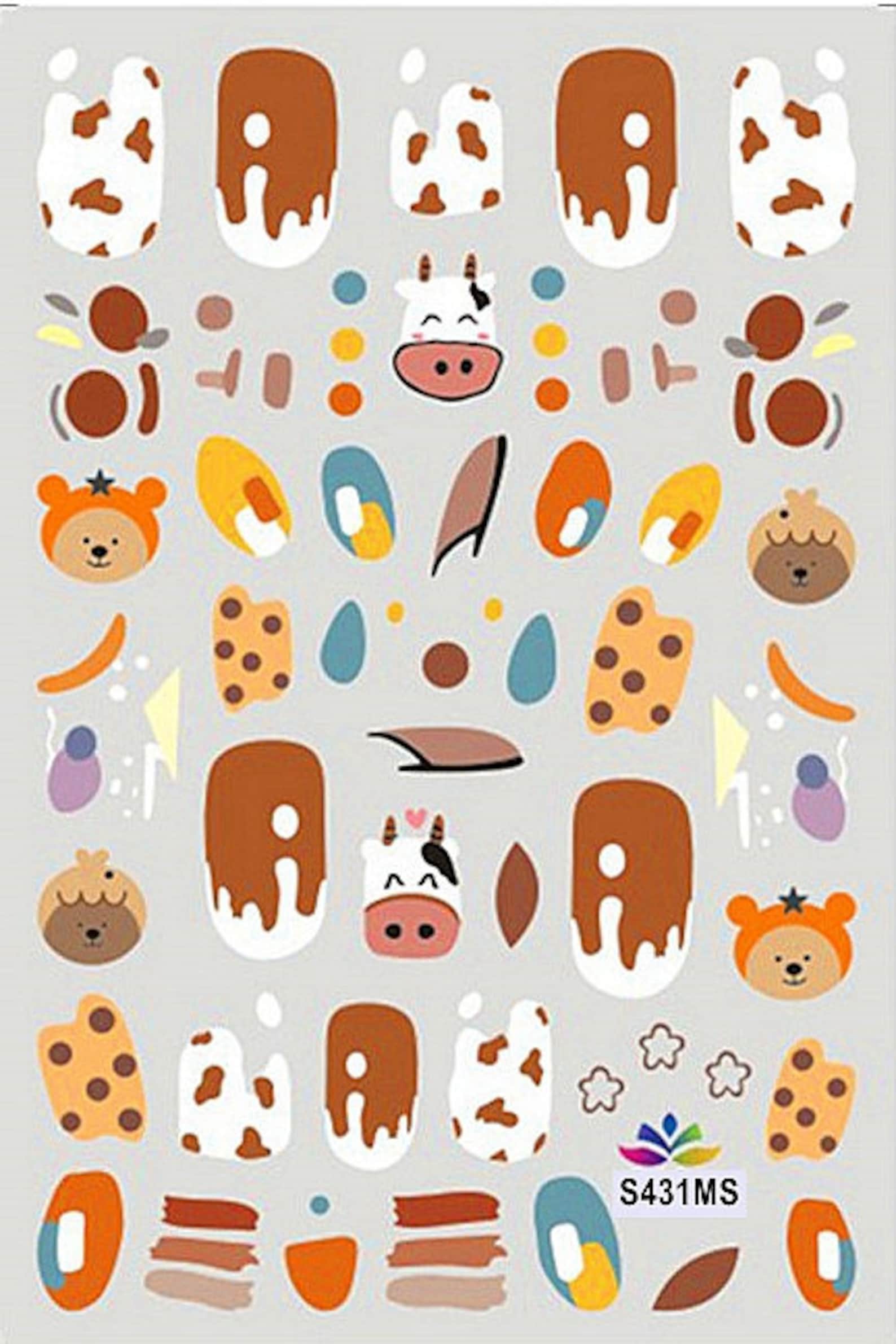 Spotted Cow Print Leopard Print Pattern Calf Self-adhesive - Etsy