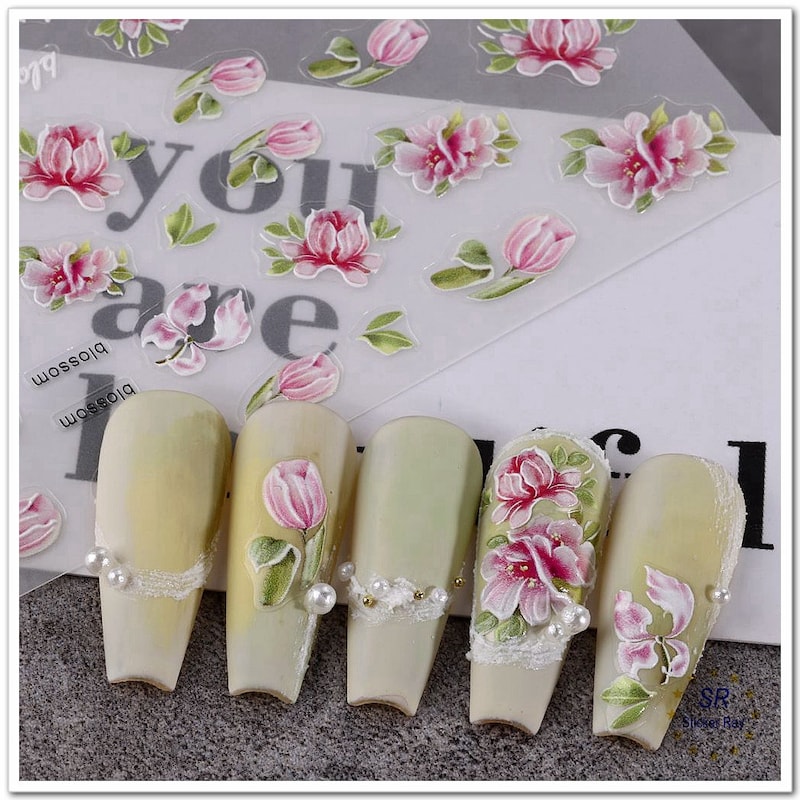 Nail Embossed Design - Etsy