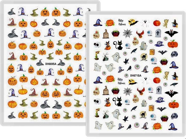 Mh Monster Girls Press On Nails Y2k Kawaii Halloween Vampire