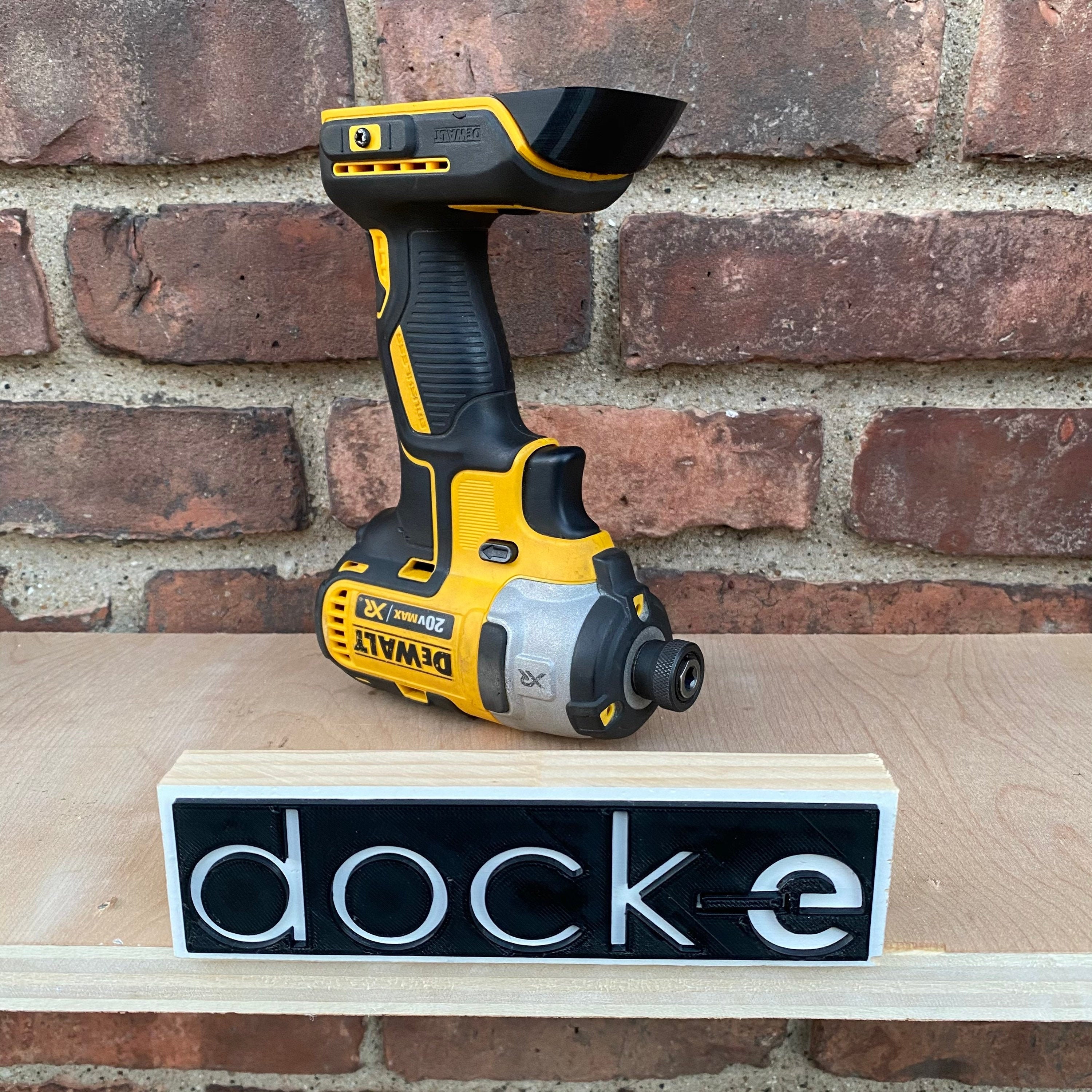 Dewalt 20V Power Tool Storage Dock Mounting Bracket for 20V Lithium-ion ...