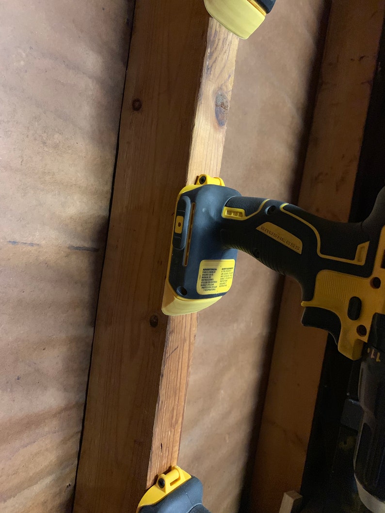 DeWALT Power Tool Storage Dock Mounting Bracket for 12V | Etsy