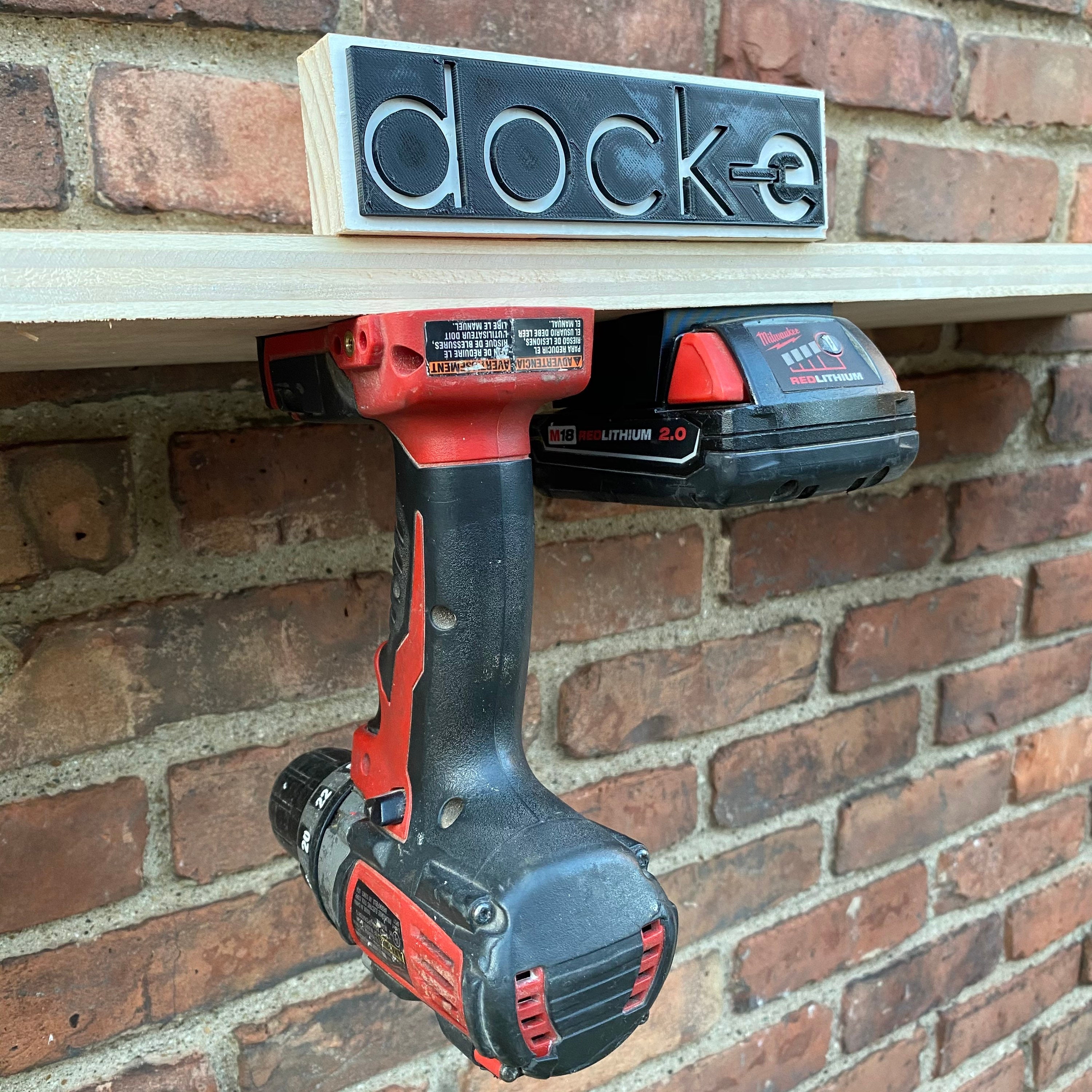 Milwaukee M18 Battery Storage Dock Mounting Bracket for M18 | Etsy