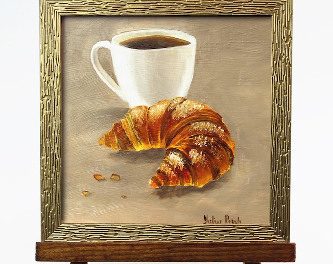 Cappuccino, Latte Painting, Cup Painting, Original Still Life Painting ...