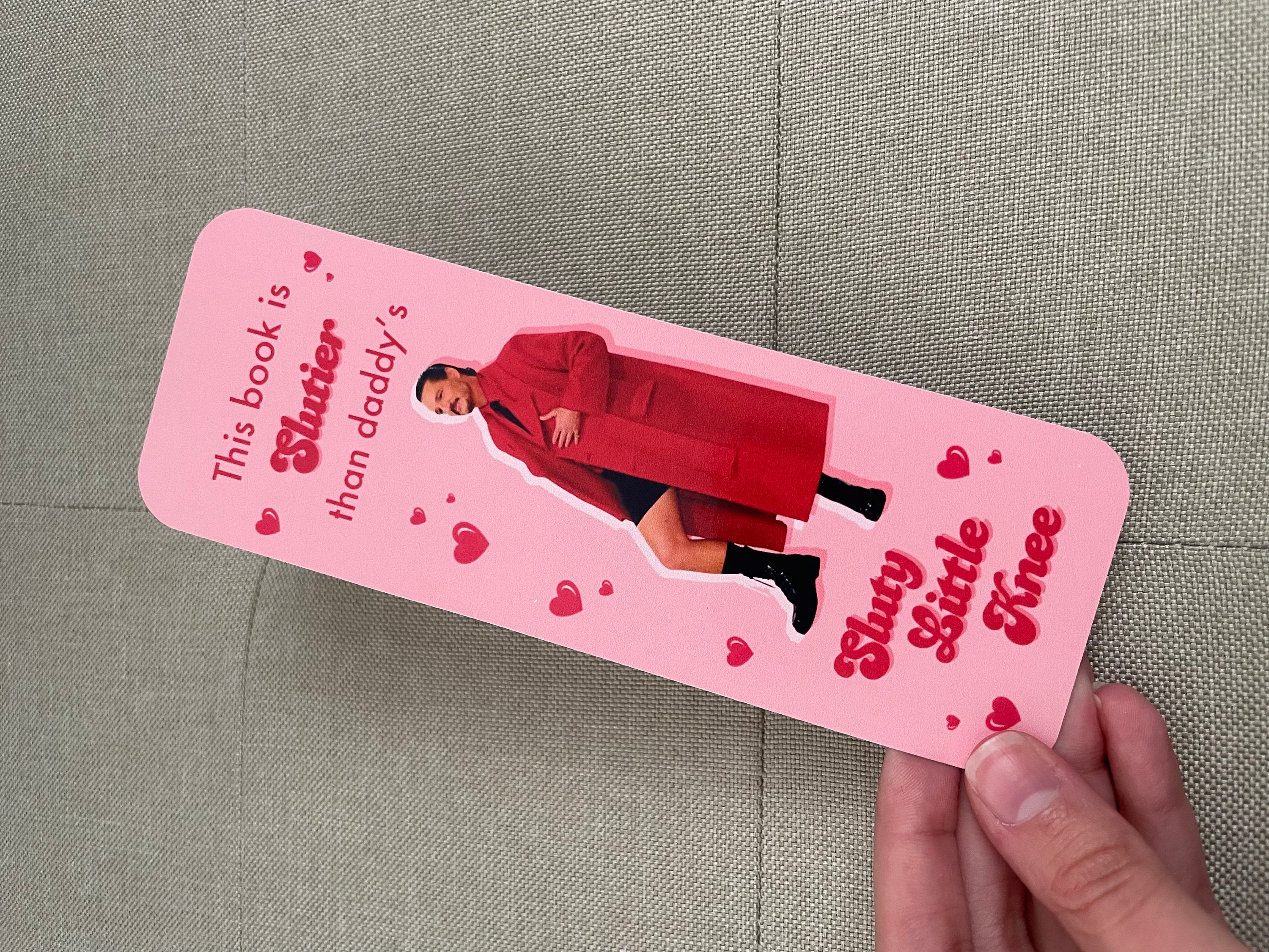 Pedro Pascal Bookmark Daddy's Slutty Little Knee Handmade Cardstock ...