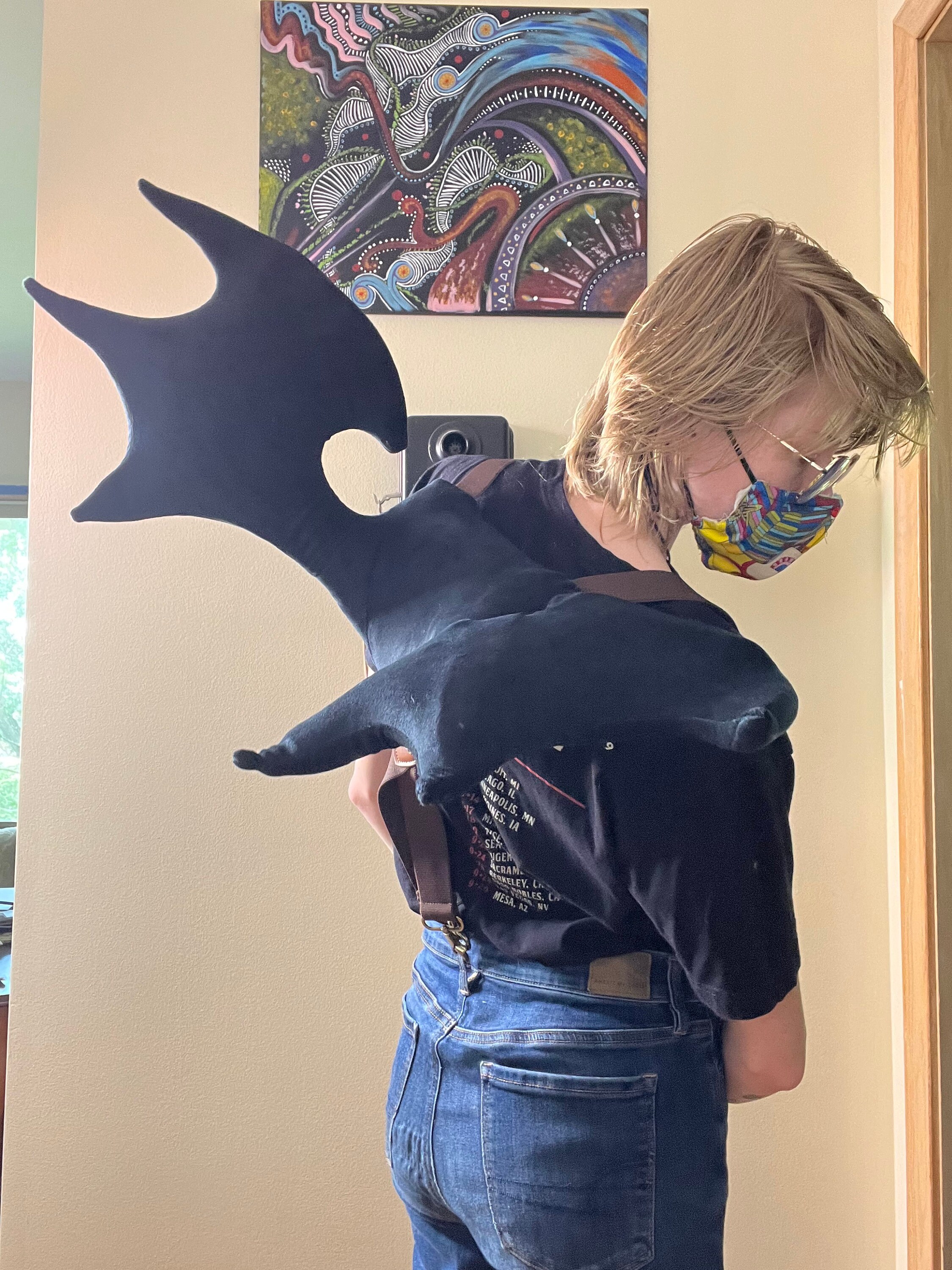 Cosplay Suspender Bat Wings/ Dragon Wings - Etsy