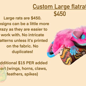 Custom Flatrat Plushies - Etsy
