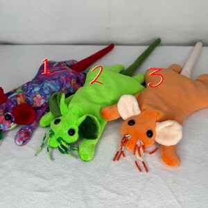 Flatrat Beanbag Rats/ Plushies - Etsy