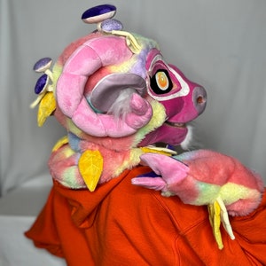 Mossy Ram Fursuit Head + Paws (trippy Addition) - Etsy