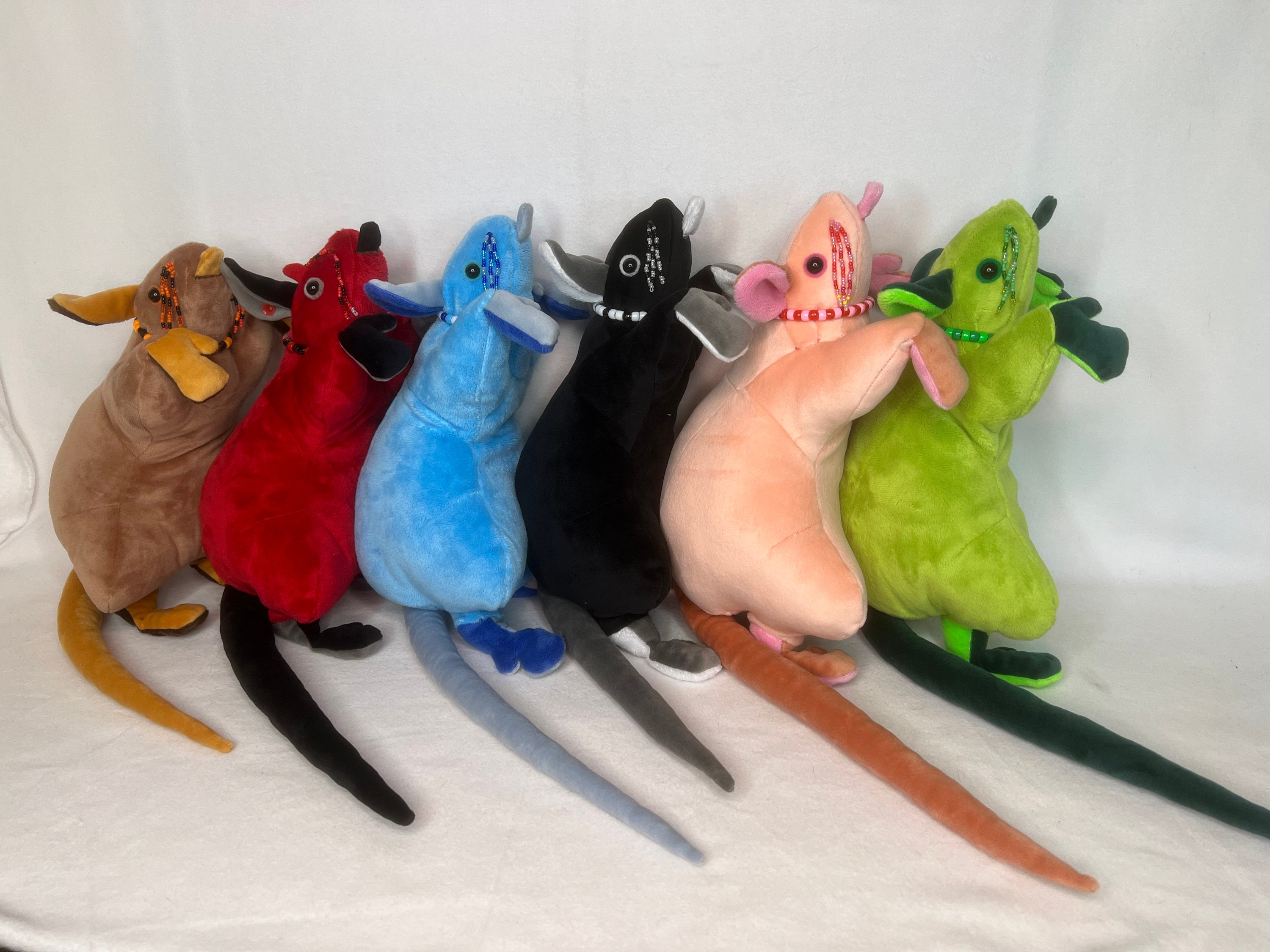 Rat/ Mouse Plushies/ Mini Flat Mice/ Stuffed Animal/ Plush Toy - Etsy