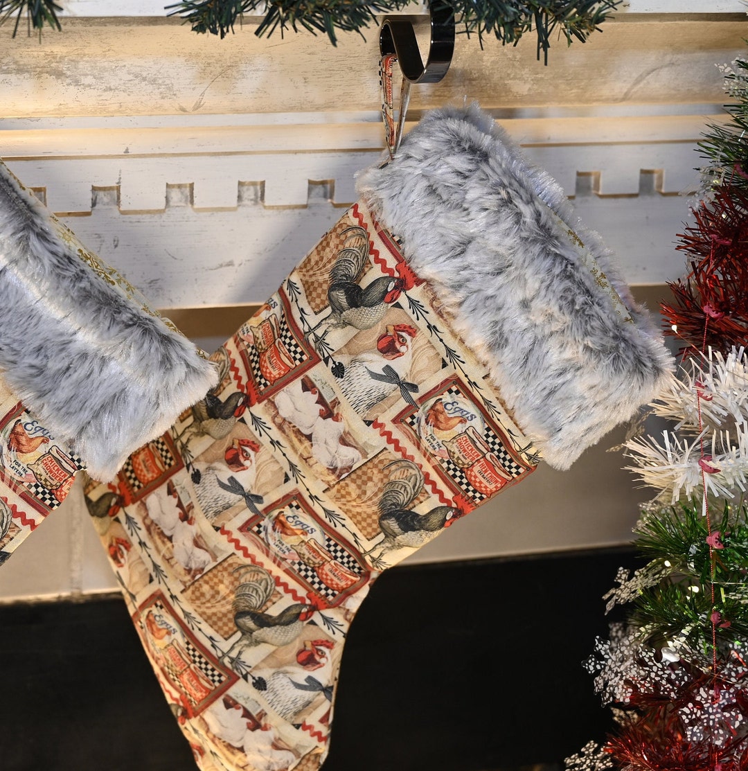 Chicken Chow Christmas Stocking - Etsy