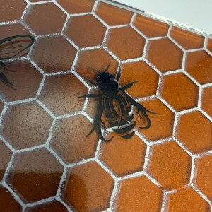 Bees and Honeycomb Silk Screen Stencil, Custom Screen Print ...