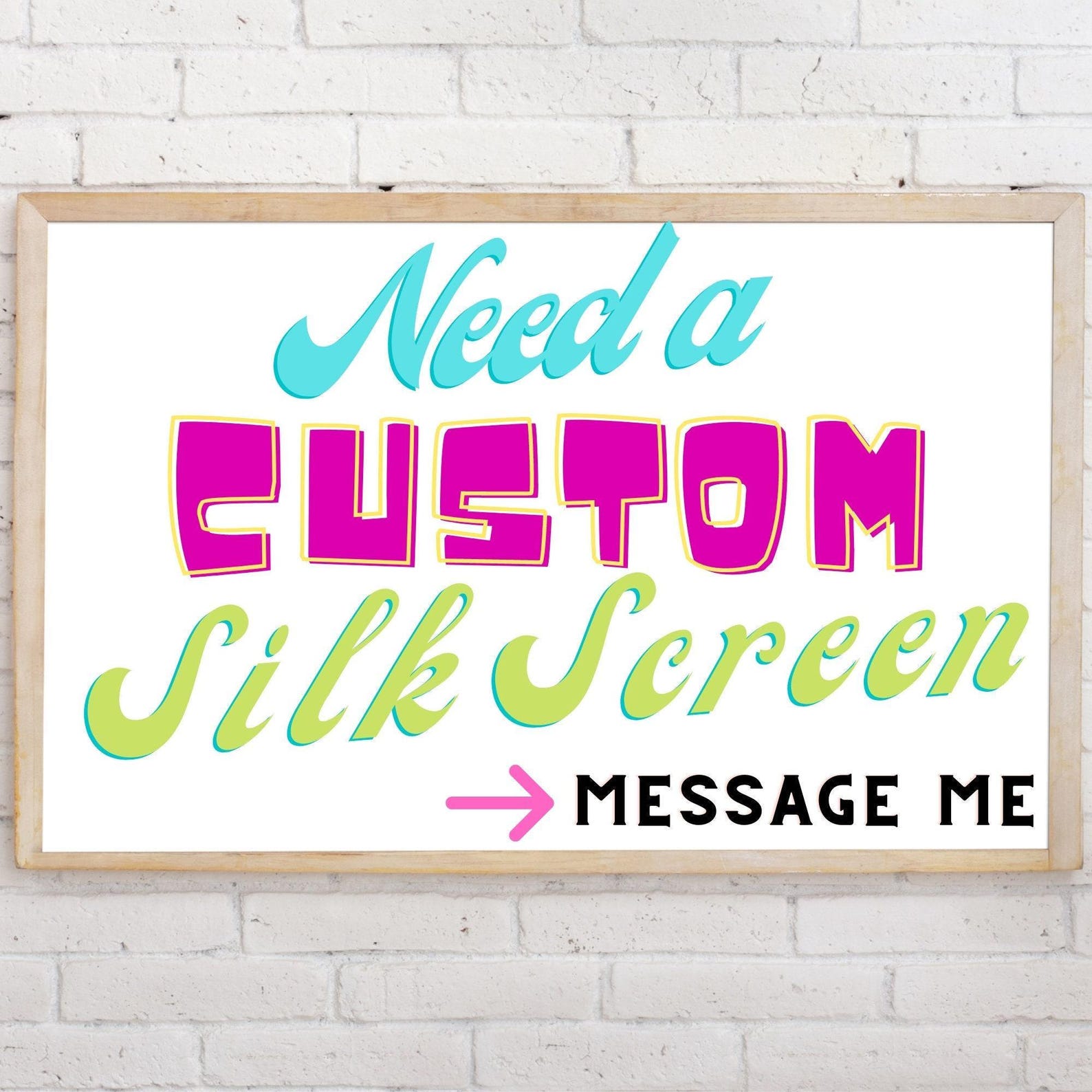 Distressed Fabric Silk Screen Stencil, Custom Screen Print, Printmaking ...