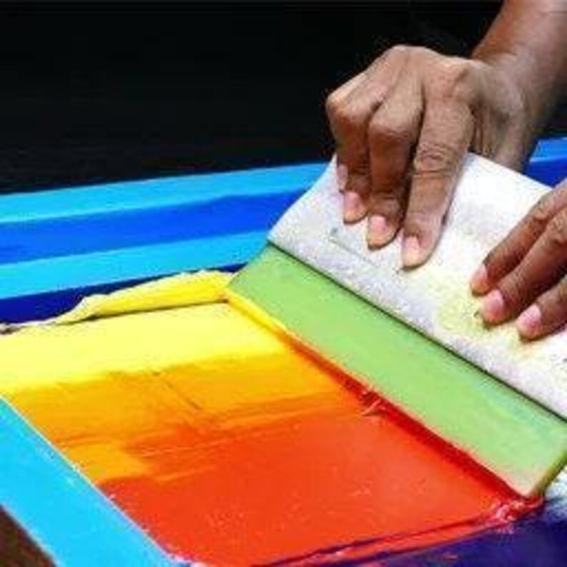 Flower Silk Screen Stencil, Silk Screen for Polymer Clay, Flower Screen ...