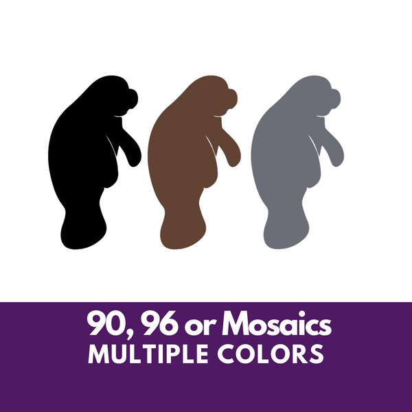 Manatee Stained Glass Pattern - Etsy