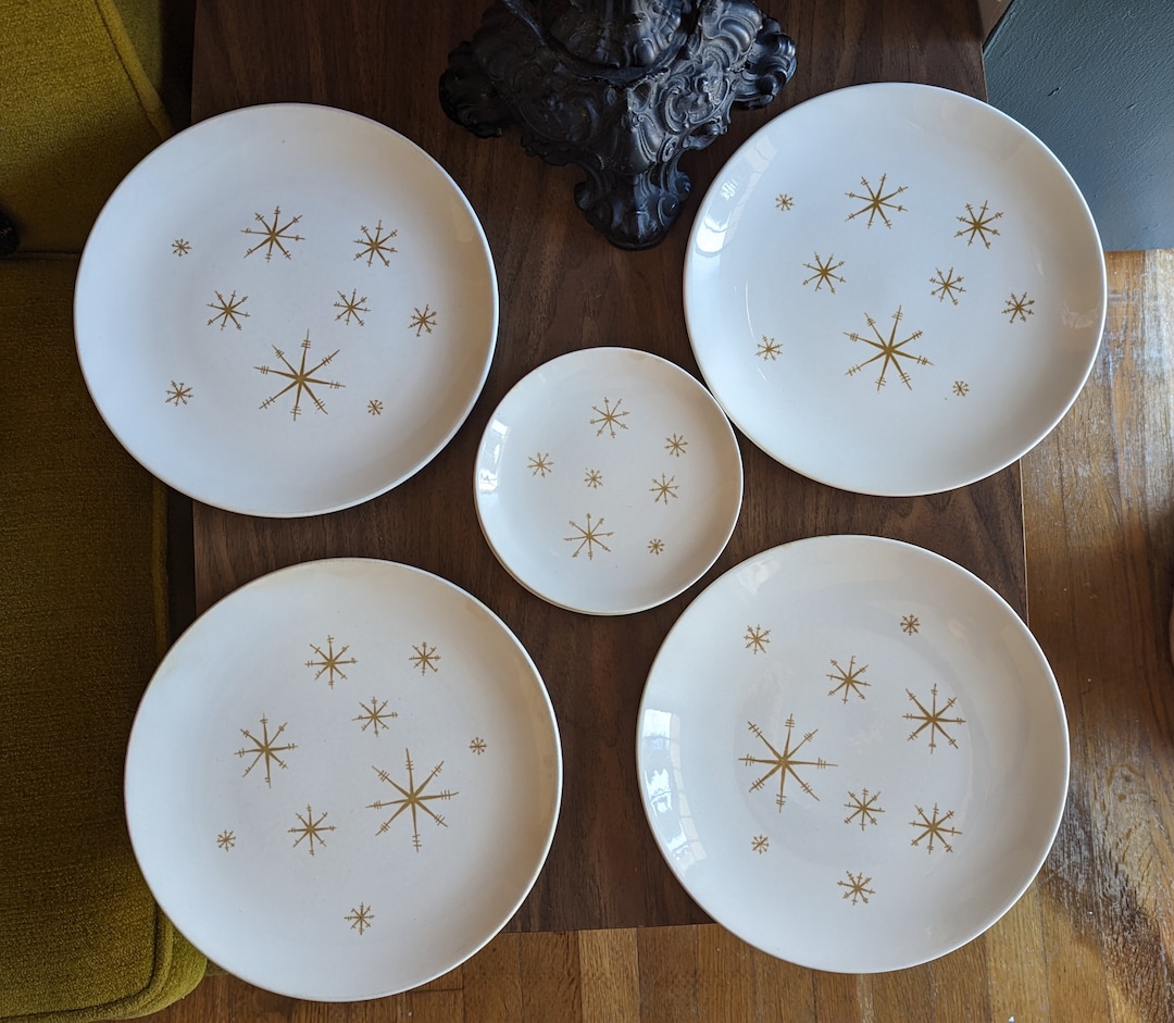 Star Glow Pattern 60s Vintage Mid Century Modern Atomic Starburst ...