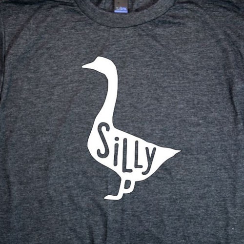 You Are A Silly Goose signed Art Print - Etsy