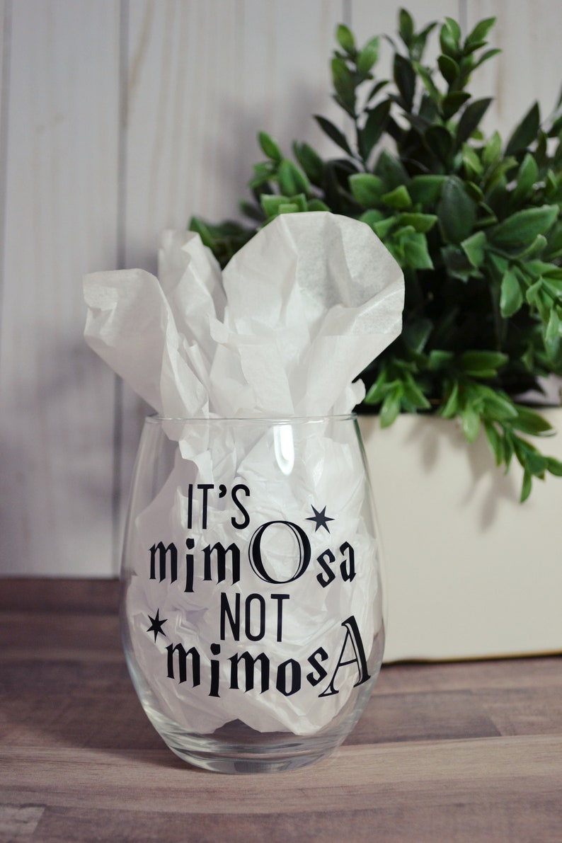 It's Mimosa Not Mimosa Vinyl Decal - Etsy