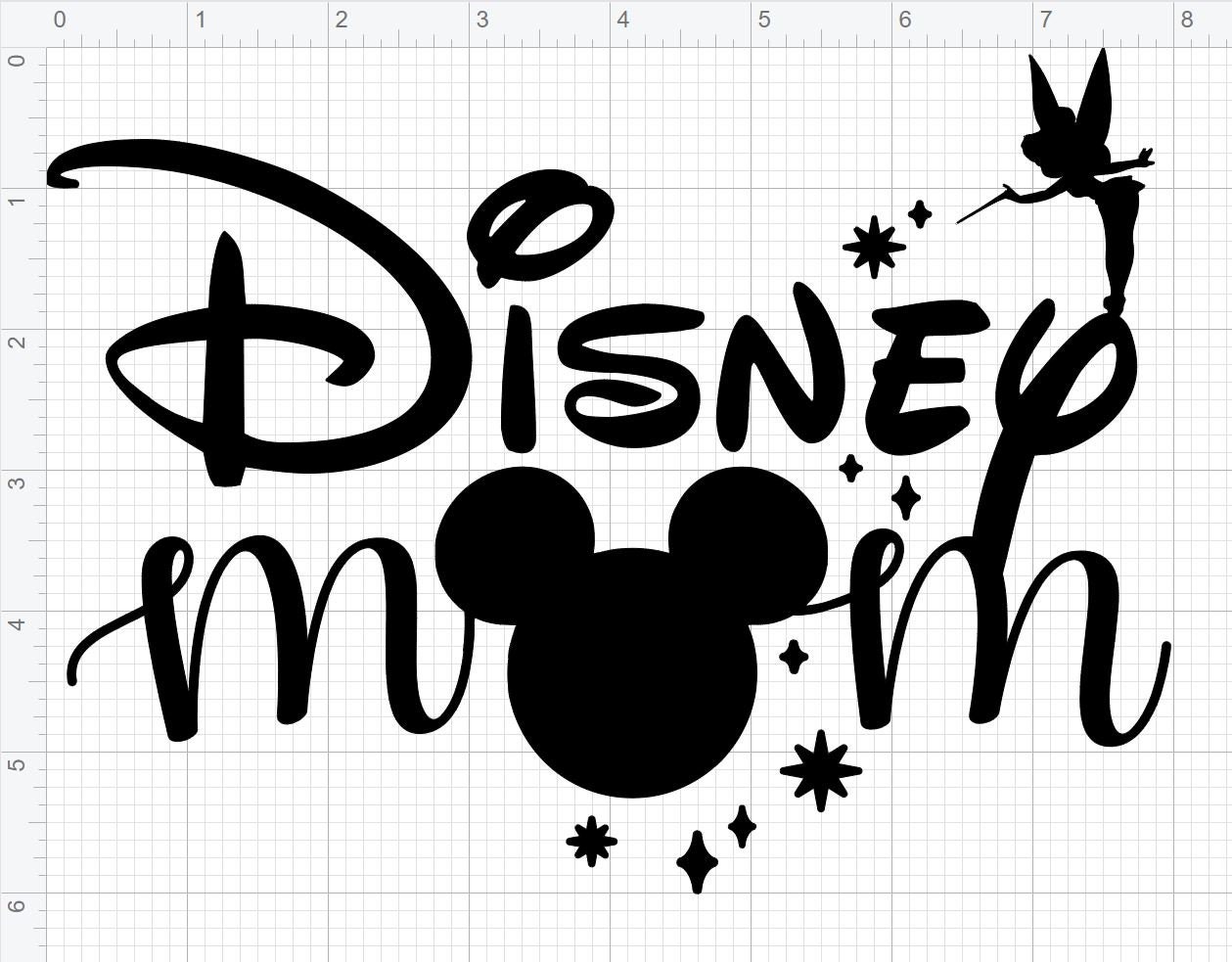 Disney Mom Car Decal - Etsy