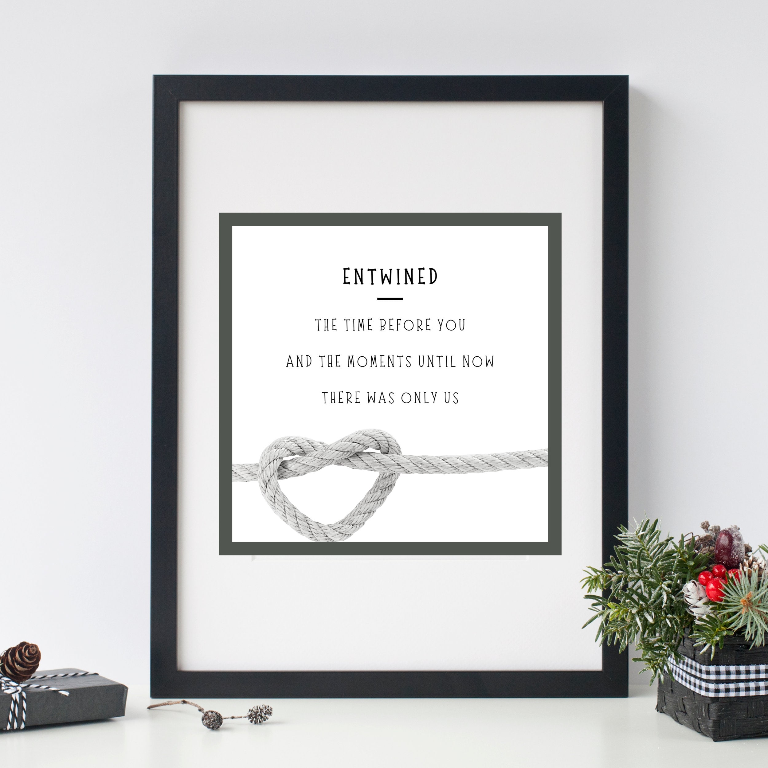 Entwined Poem | Love Poem | Printable Love Poem | Digital Poem | Love ...