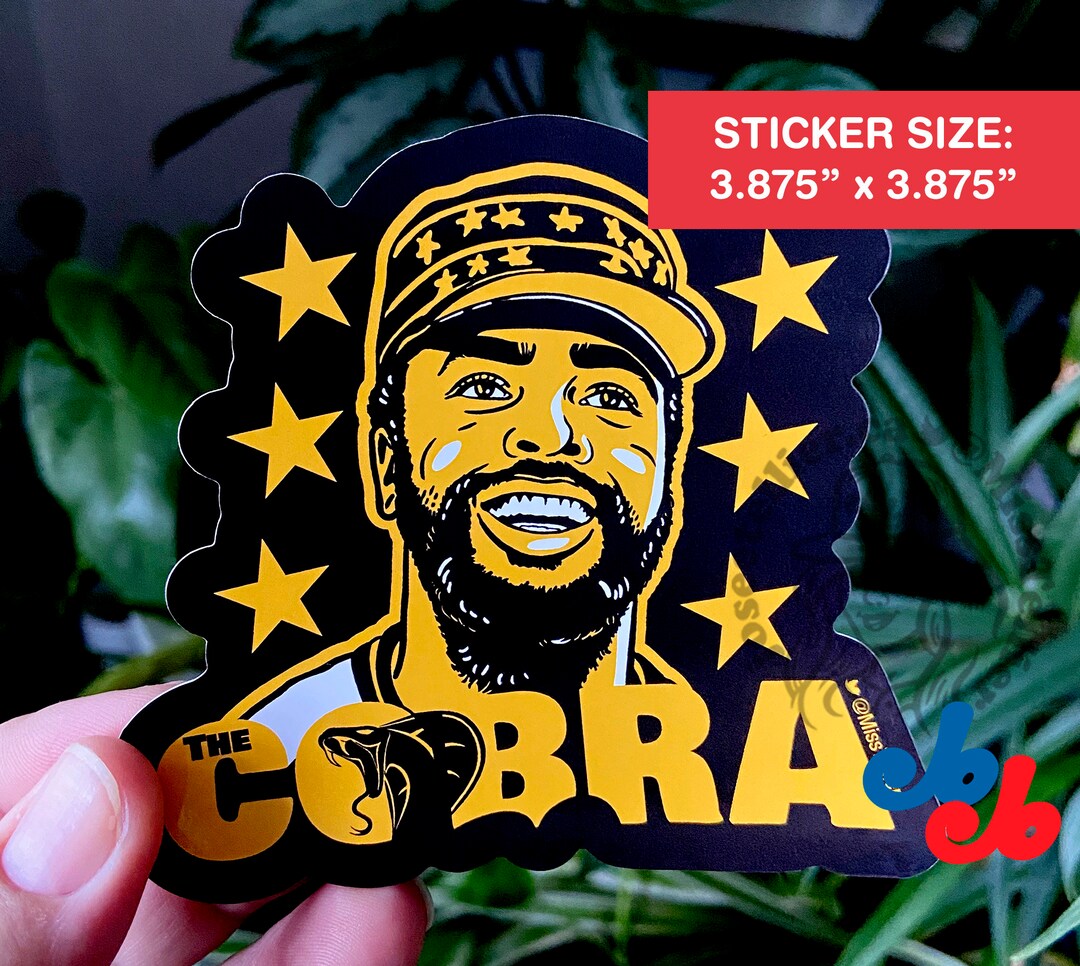 THE COBRA - Vinyl Sticker - Etsy