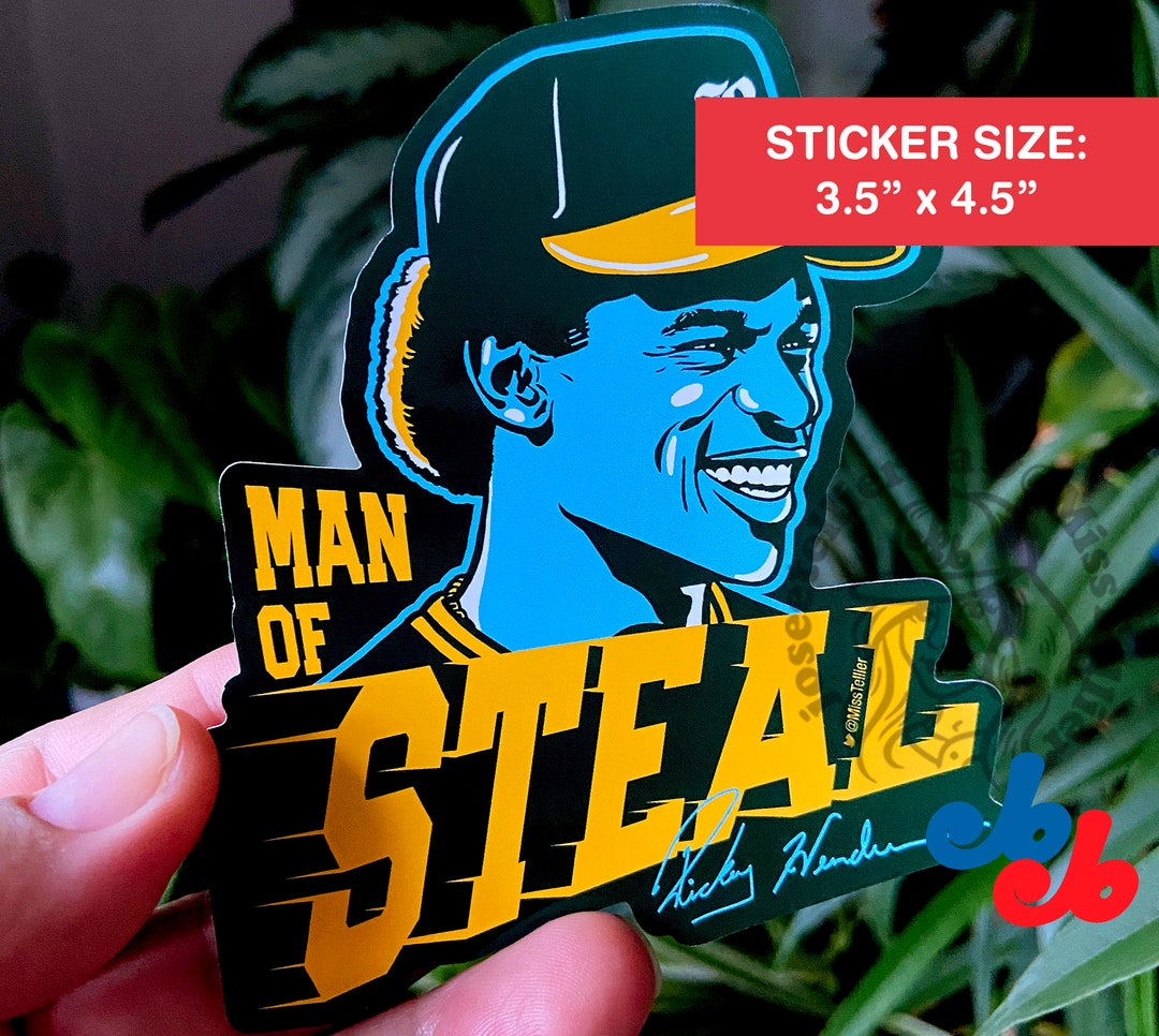 MAN OF STEAL - Vinyl Sticker - Etsy