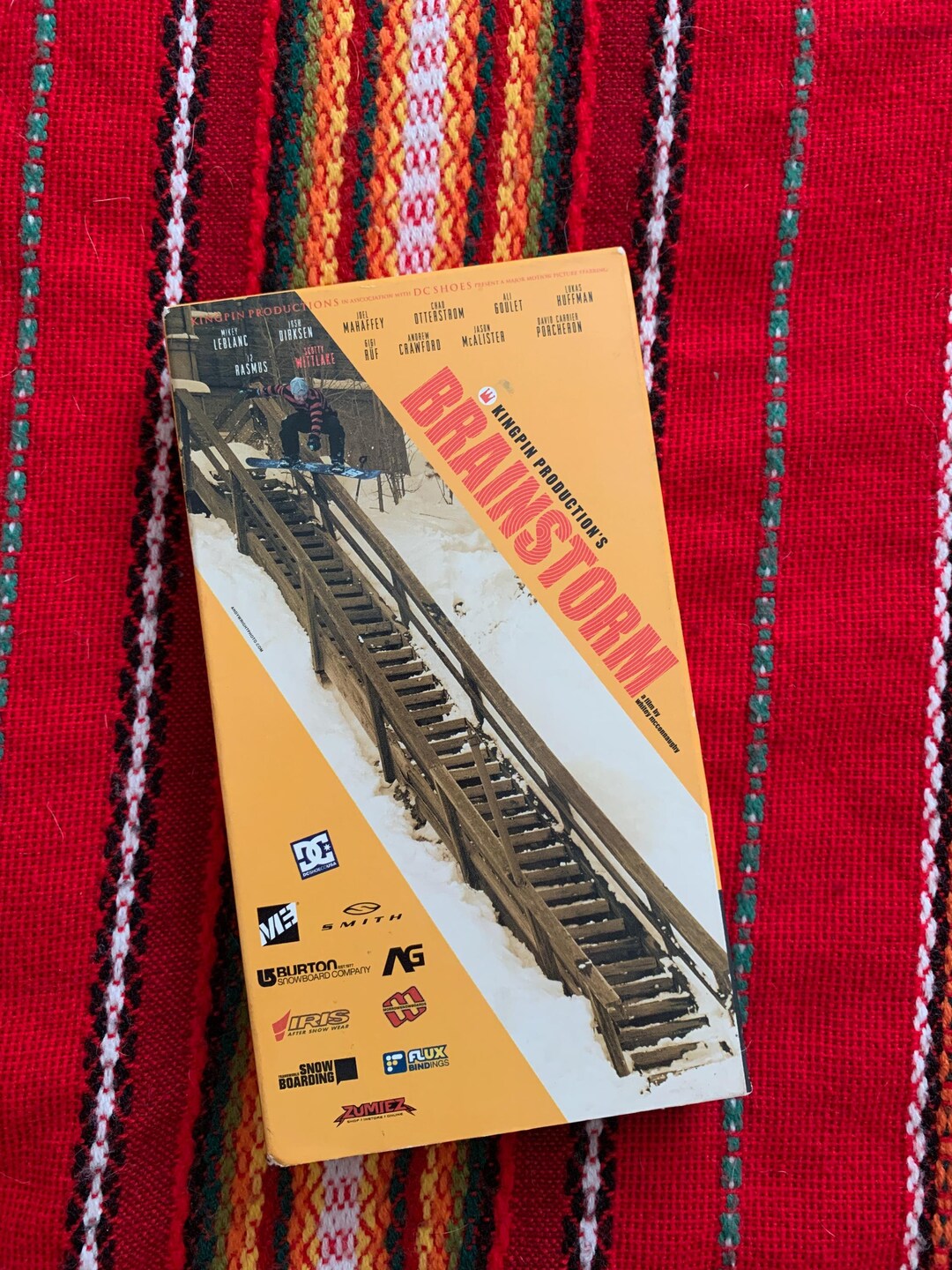 RARE 2001 Kingpin Productions Brainstorm Snowboarding VHS Video - Etsy