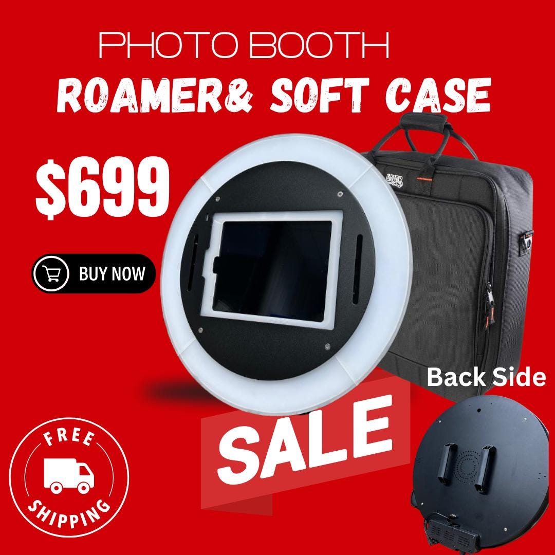 Roaming Photo Booth | iPad Photo Booth | Ring Roamer Photo Booth ...