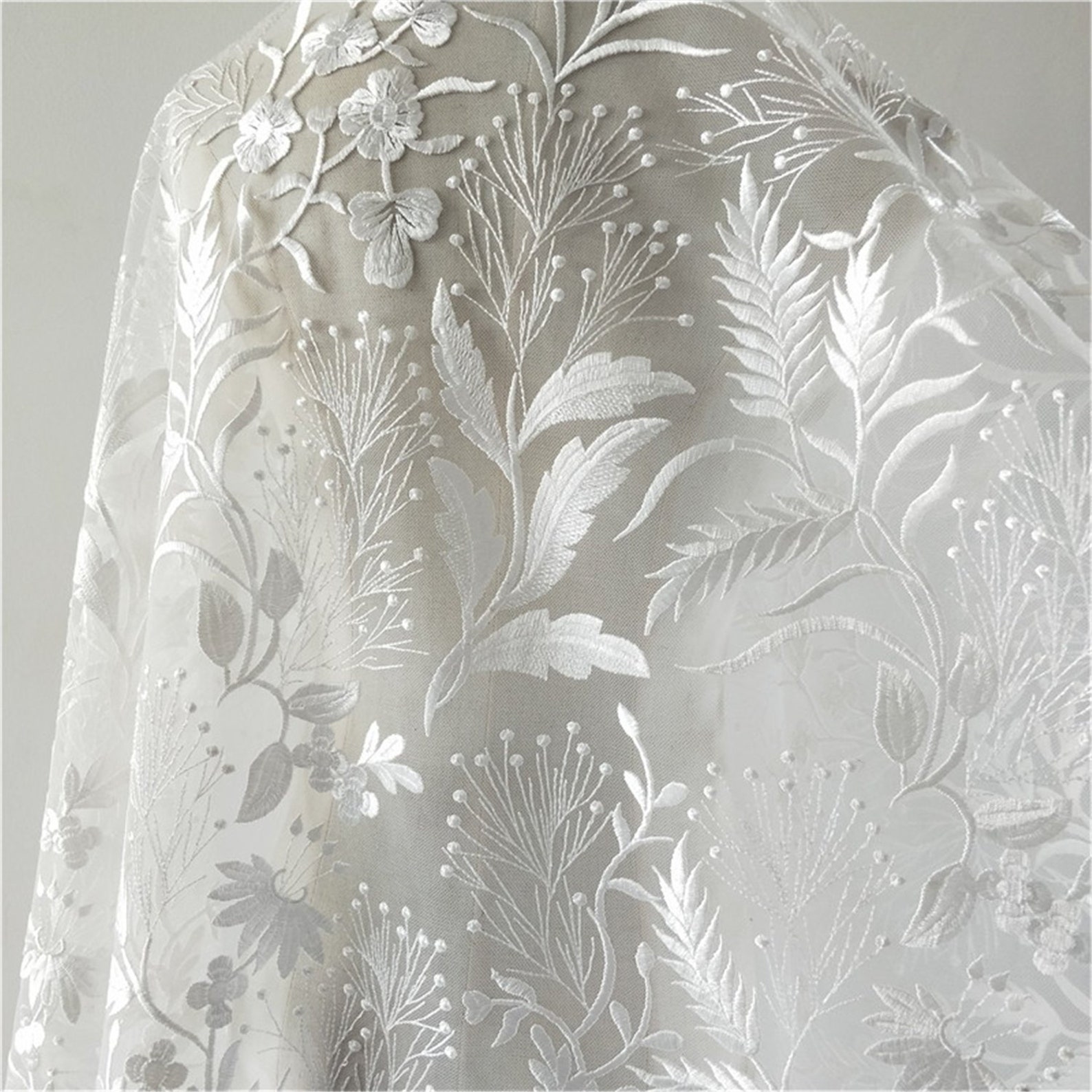 Beautiful Embroidery Lace Fabric Wedding Dress Lace Fabric - Etsy